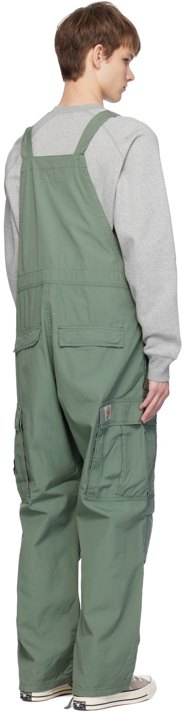 Carhartt Work In Progress Green Cargo Bib Overalls Carhartt WIP