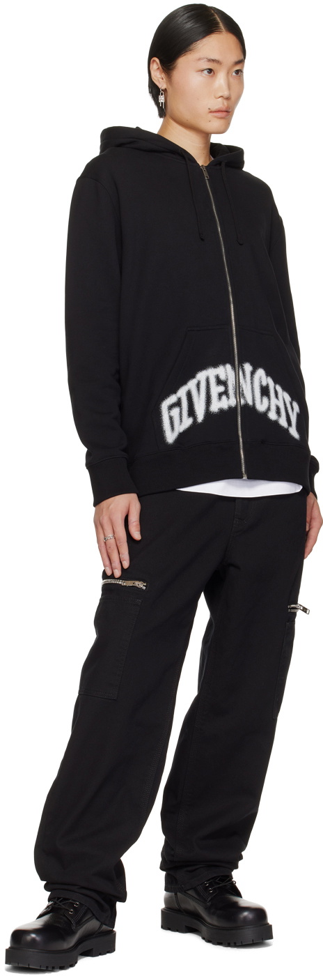 Givenchy Silver Letters Ring Givenchy