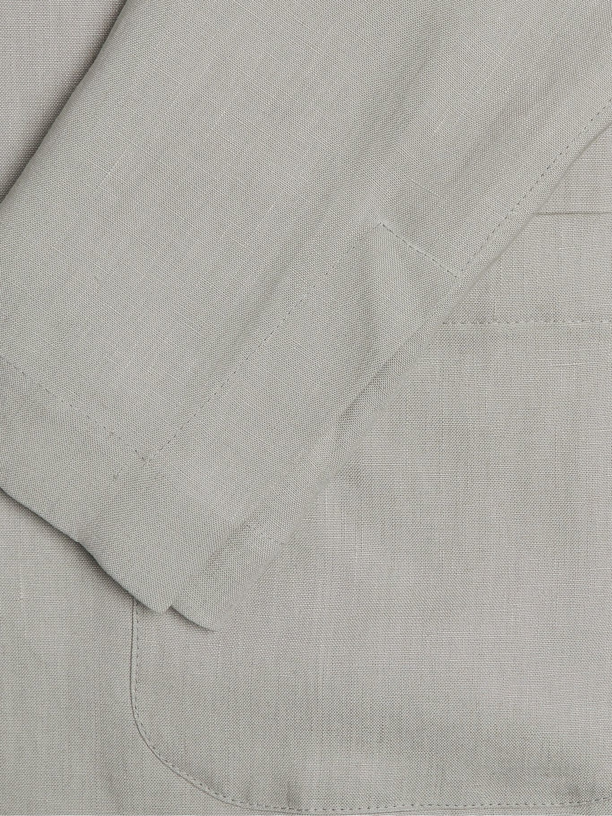 Stòffa - Unstructured Double-Breasted Linen-Canvas Suit Jacket ...