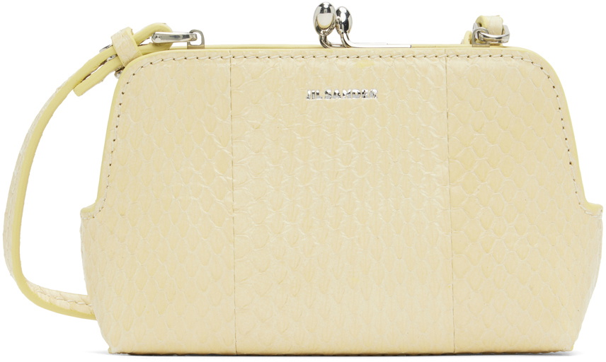 Jil Sander Yellow Micro Goji Bag Jil Sander