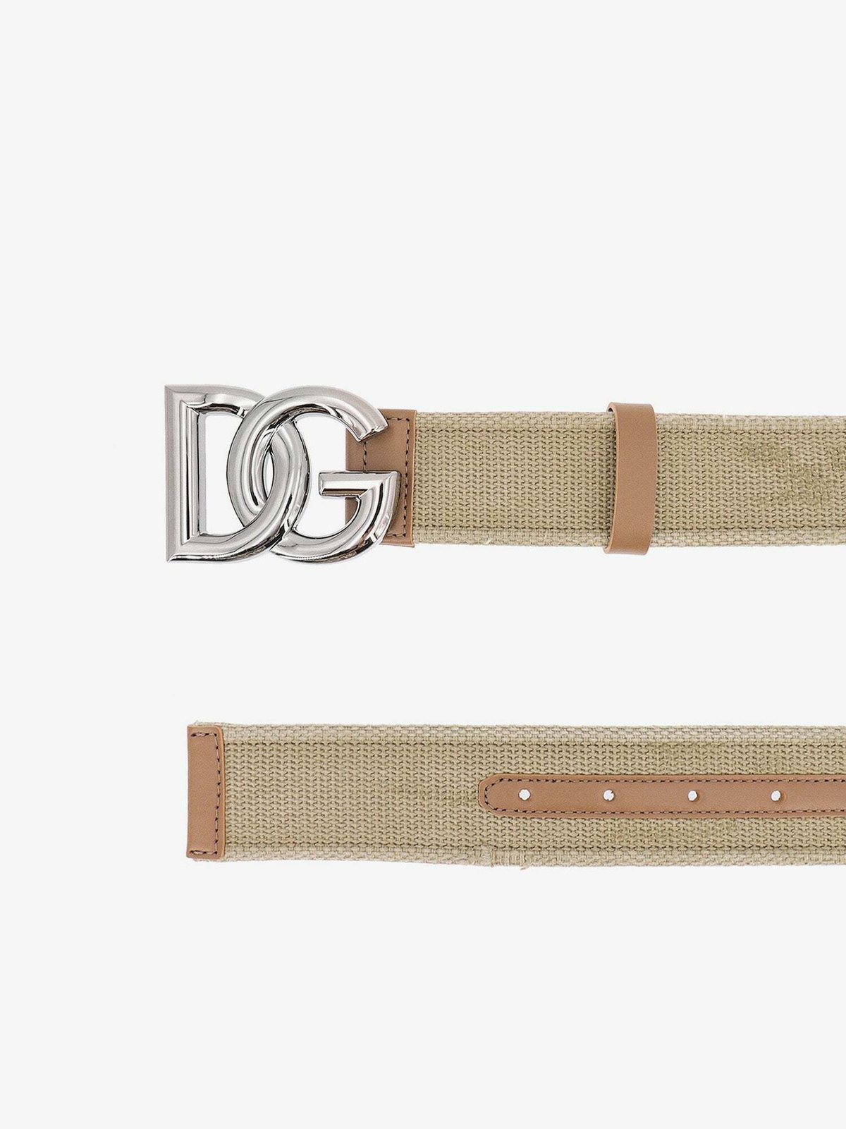 Dolce & Gabbana Belt Beige Mens Dolce & Gabbana