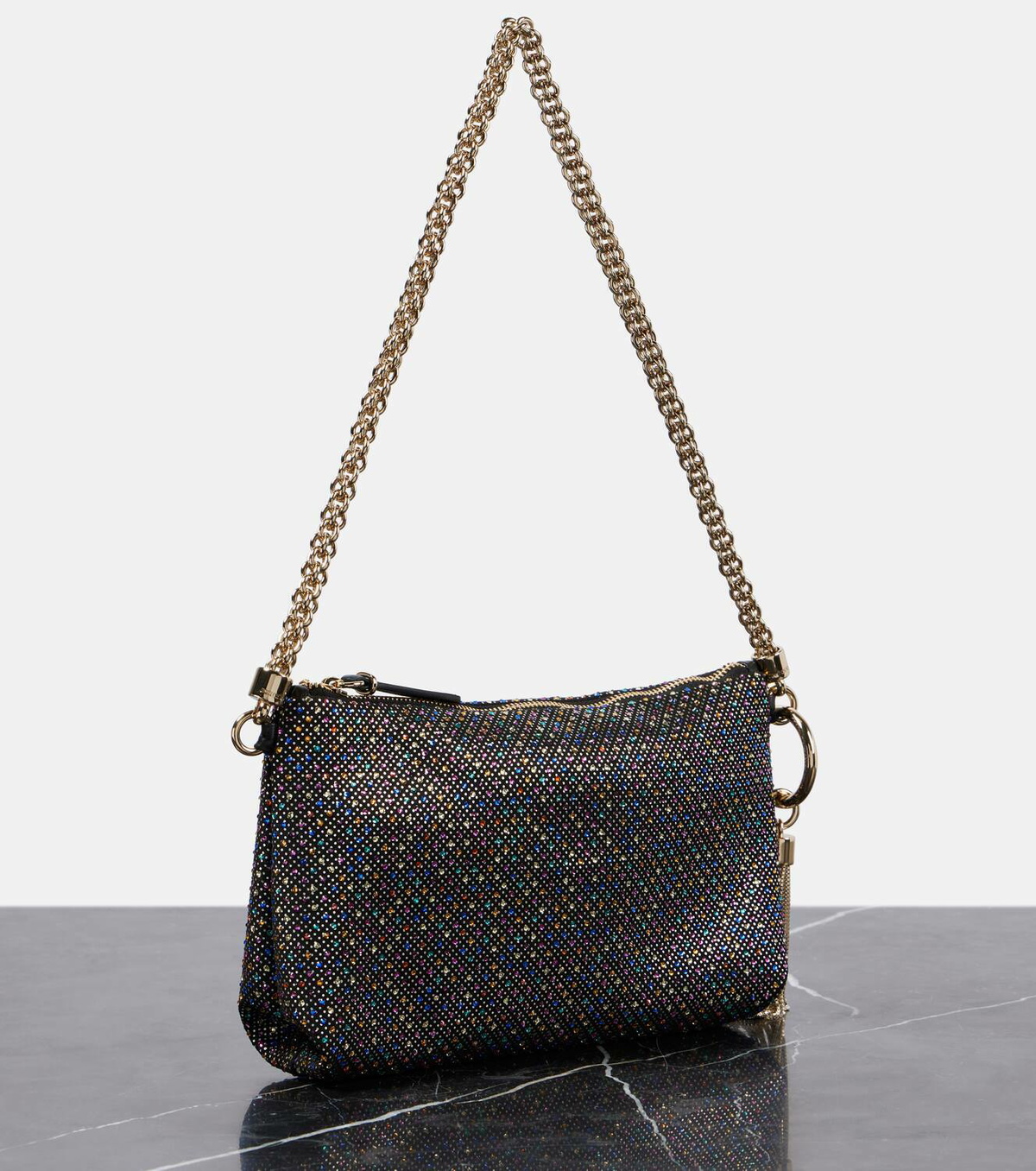 Jimmy Choo Callie Mini embellished clutch Jimmy Choo
