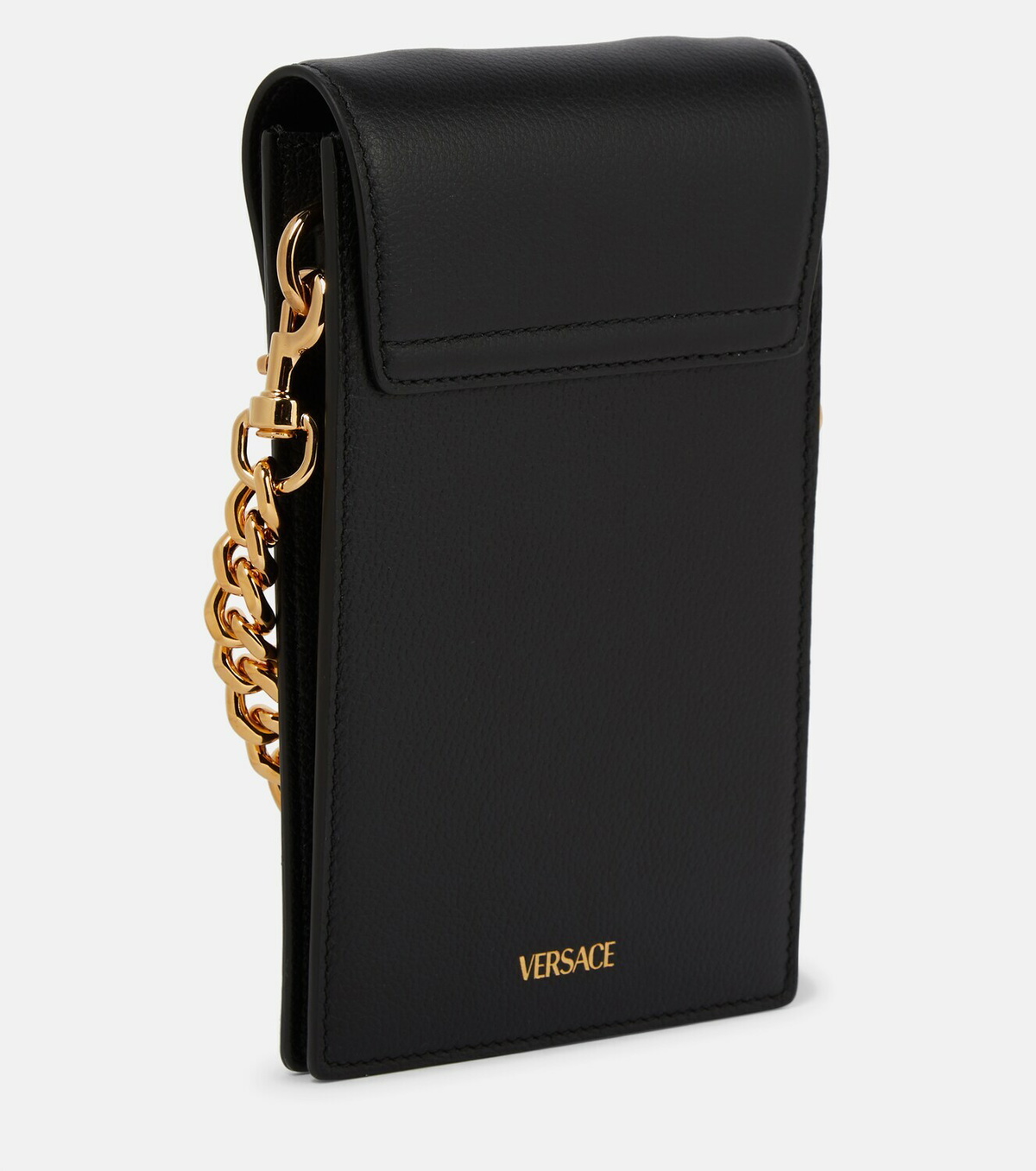 Versace - La Medusa leather phone pouch Versace