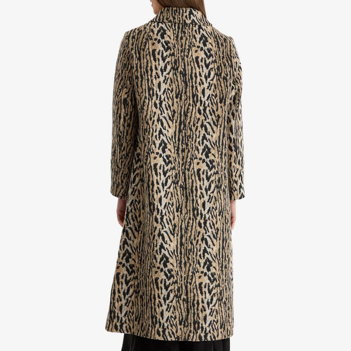 RIXO Women's Milly Jacket in Bohemia Leopard Rixo