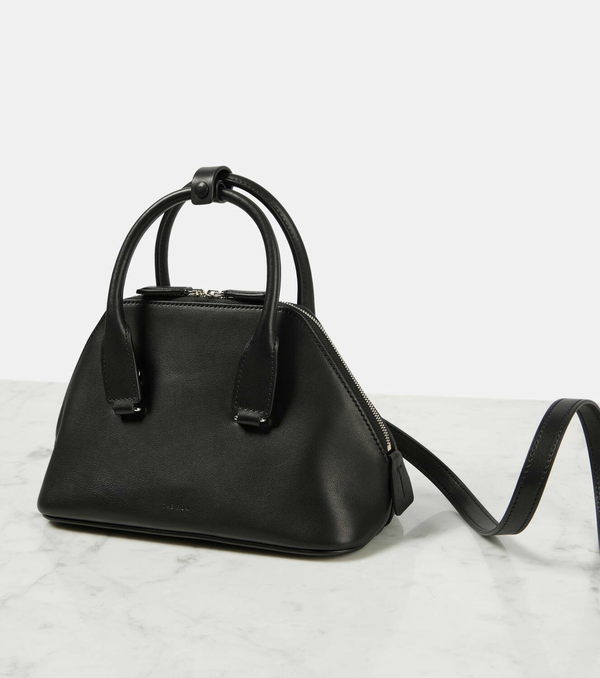 The Row Devon Mini leather tote bag The Row