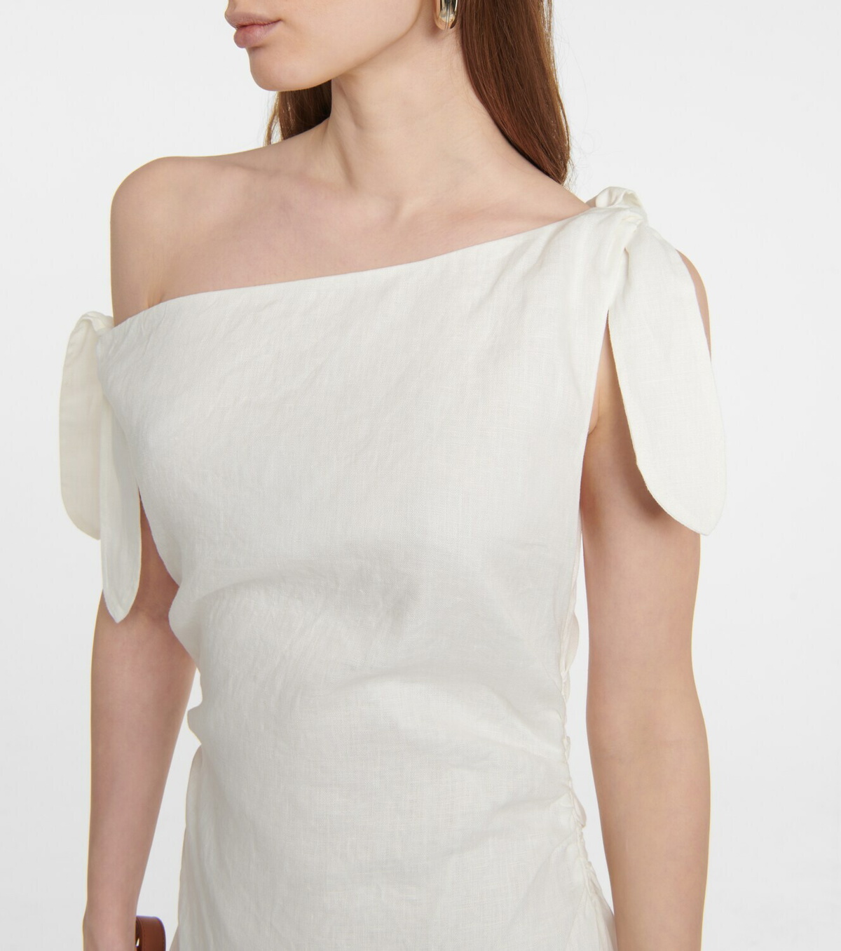 SIR - One-shoulder linen maxi dress SIR.