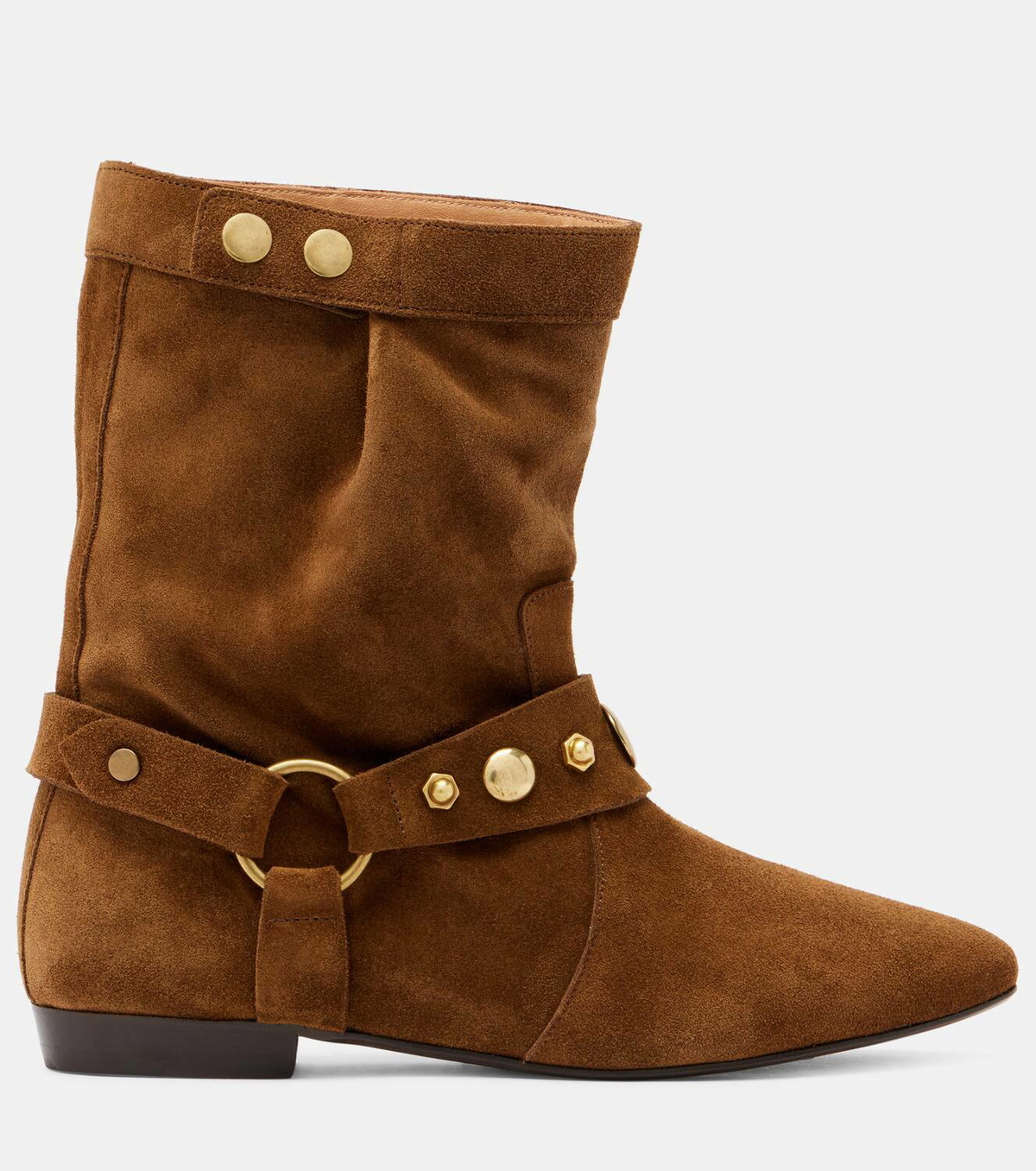 Isabel Marant Stania studded suede ankle boots Isabel Marant