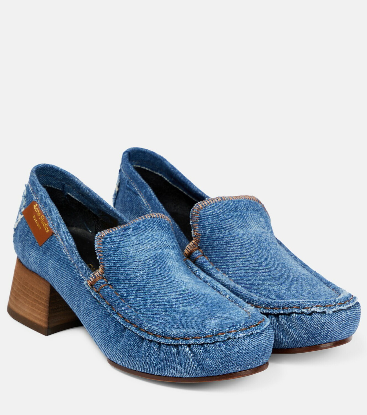 Acne Studios - Babi denim loafers Acne Studios