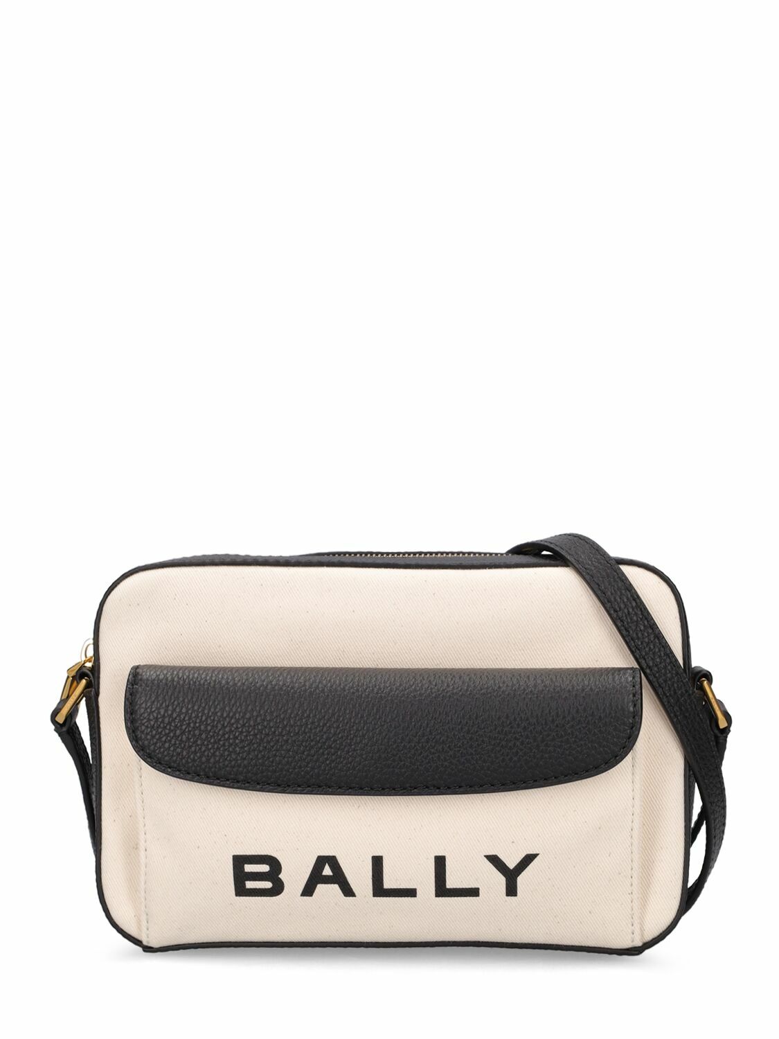 BALLY - Bar Daniel Leather Shoulder Bag Bally