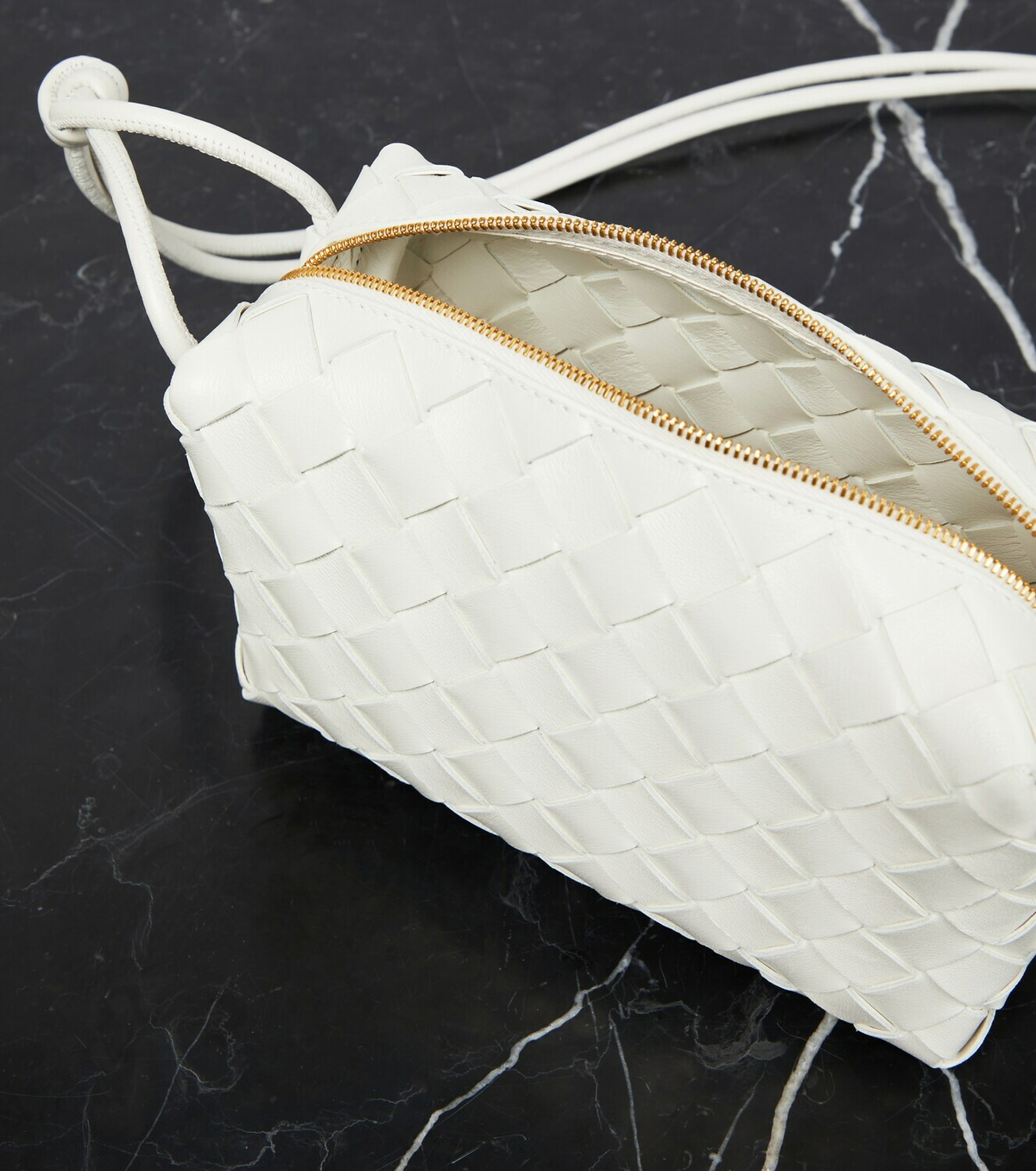 Bottega Veneta - Loop Mini leather crossbody bag Bottega Veneta