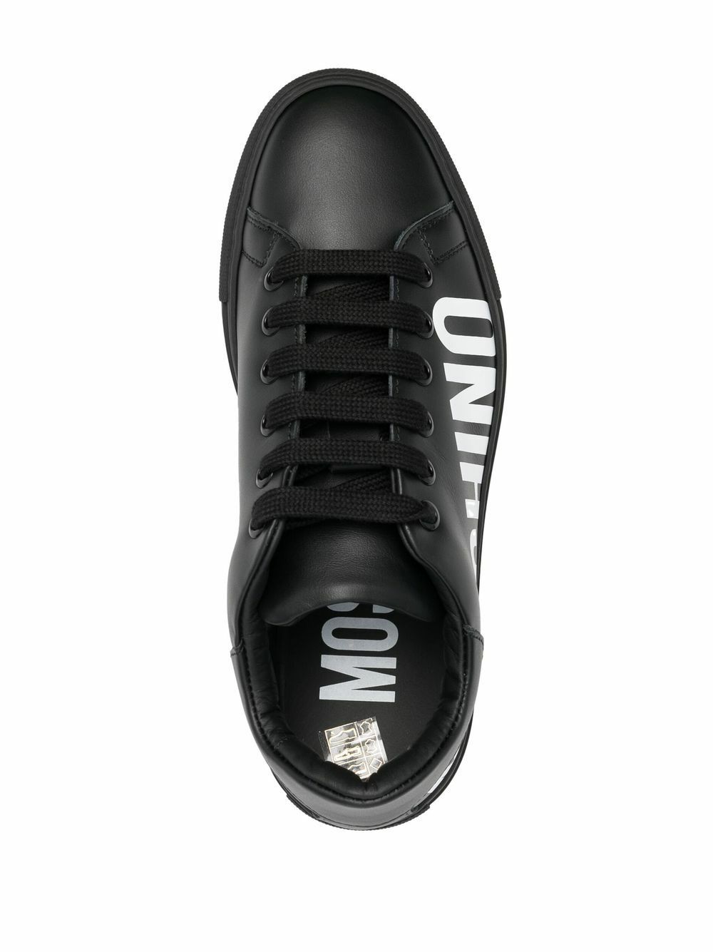 MOSCHINO - Leather Sneakers Moschino