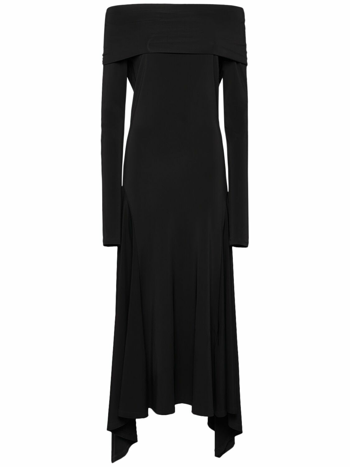 MAX MARA Gerla Stretch Jersey Long Dress Max Mara