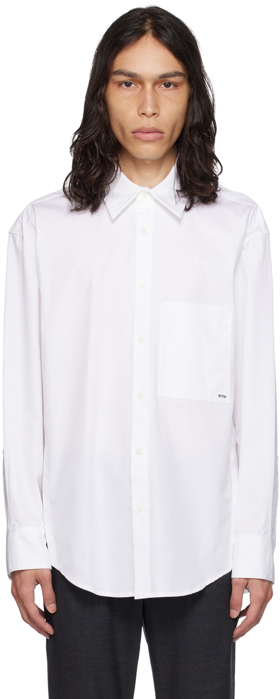 Wooyoungmi White Hardware Shirt Wooyoungmi