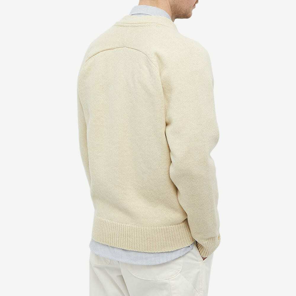 Universal Works Men's Vince Cardigan in Ecru Universal Works