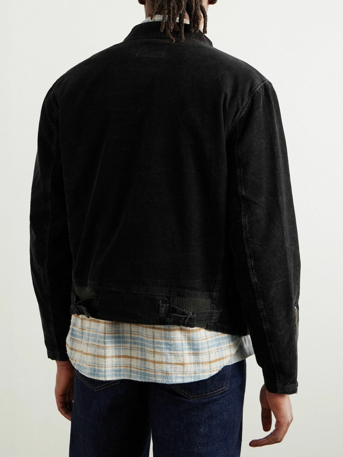 RRL - Slim-Fit Logo-Appliquéd Cotton-Corduroy Jacket - Brown RRL