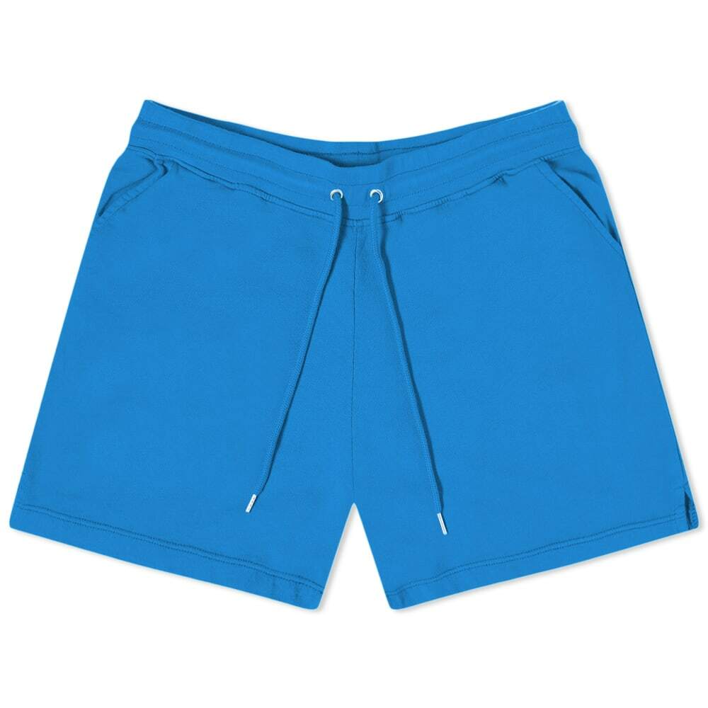 Colorful Standard Women's Classic Organic Sweat Short in Pacific Blue ...