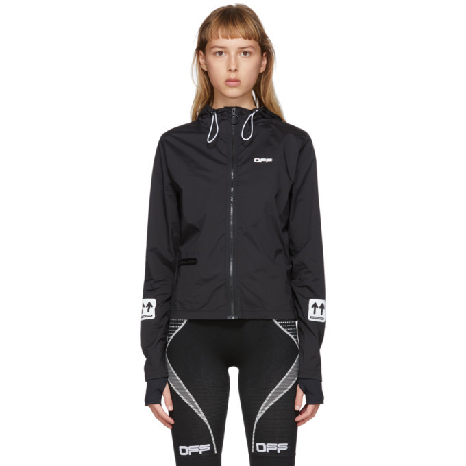 Off-White Black Active Jacket Off-White
