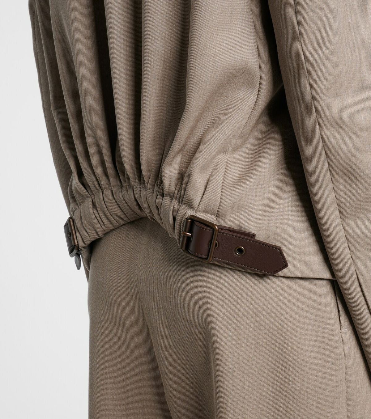 Loewe Gathered wool blazer Loewe
