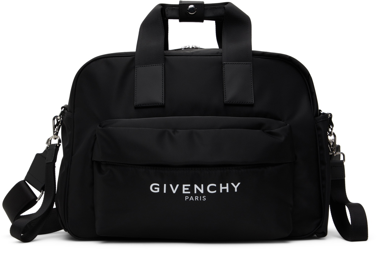 Givenchy Baby Black Logo Changing Bag Set Givenchy