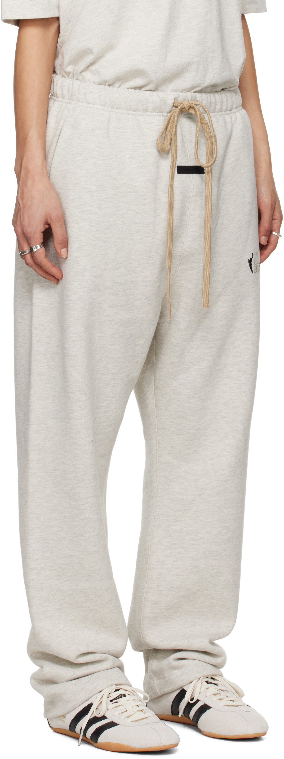 Fear of God ESSENTIALS Gray WNBA Relaxed Lounge Pants Fear Of God ...