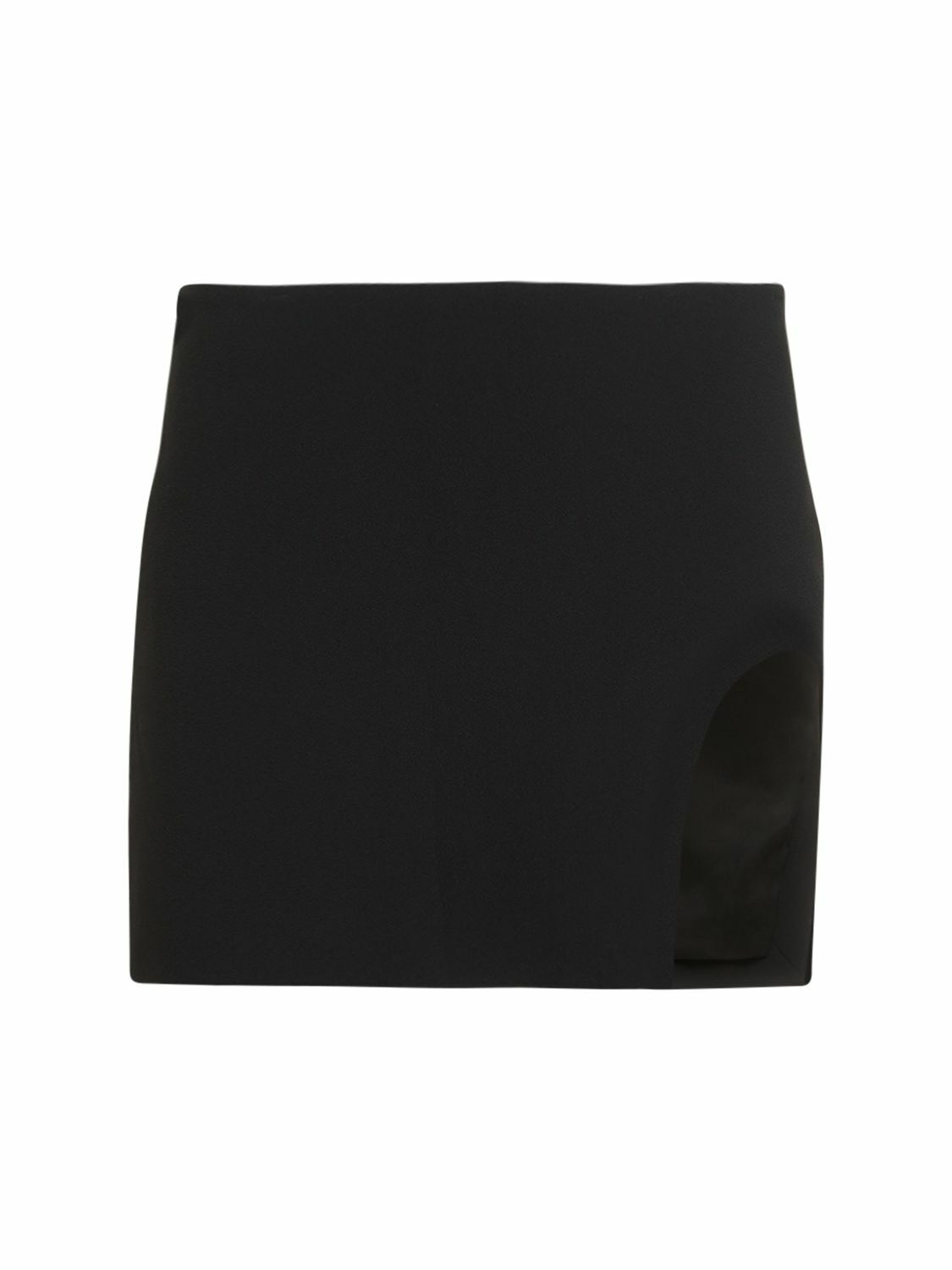 DAVID KOMA Arch Cut Cady Mini Skirt David Koma
