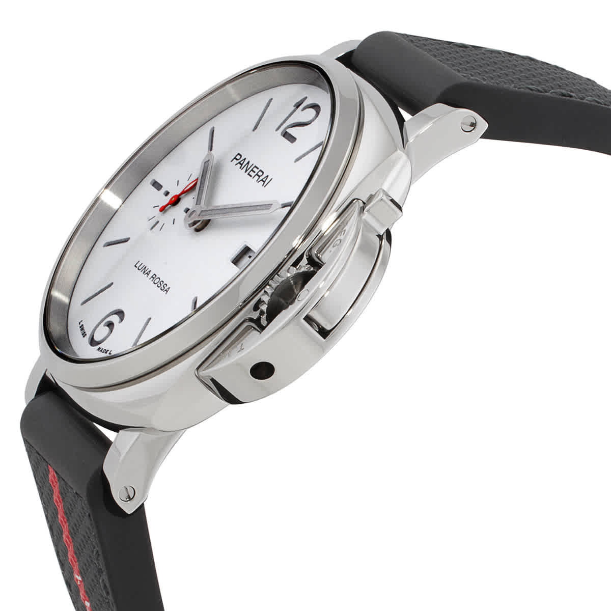 Panerai Luminor Due Luna Rossa Automatic White Dial Mens Watch PAM01381 ...