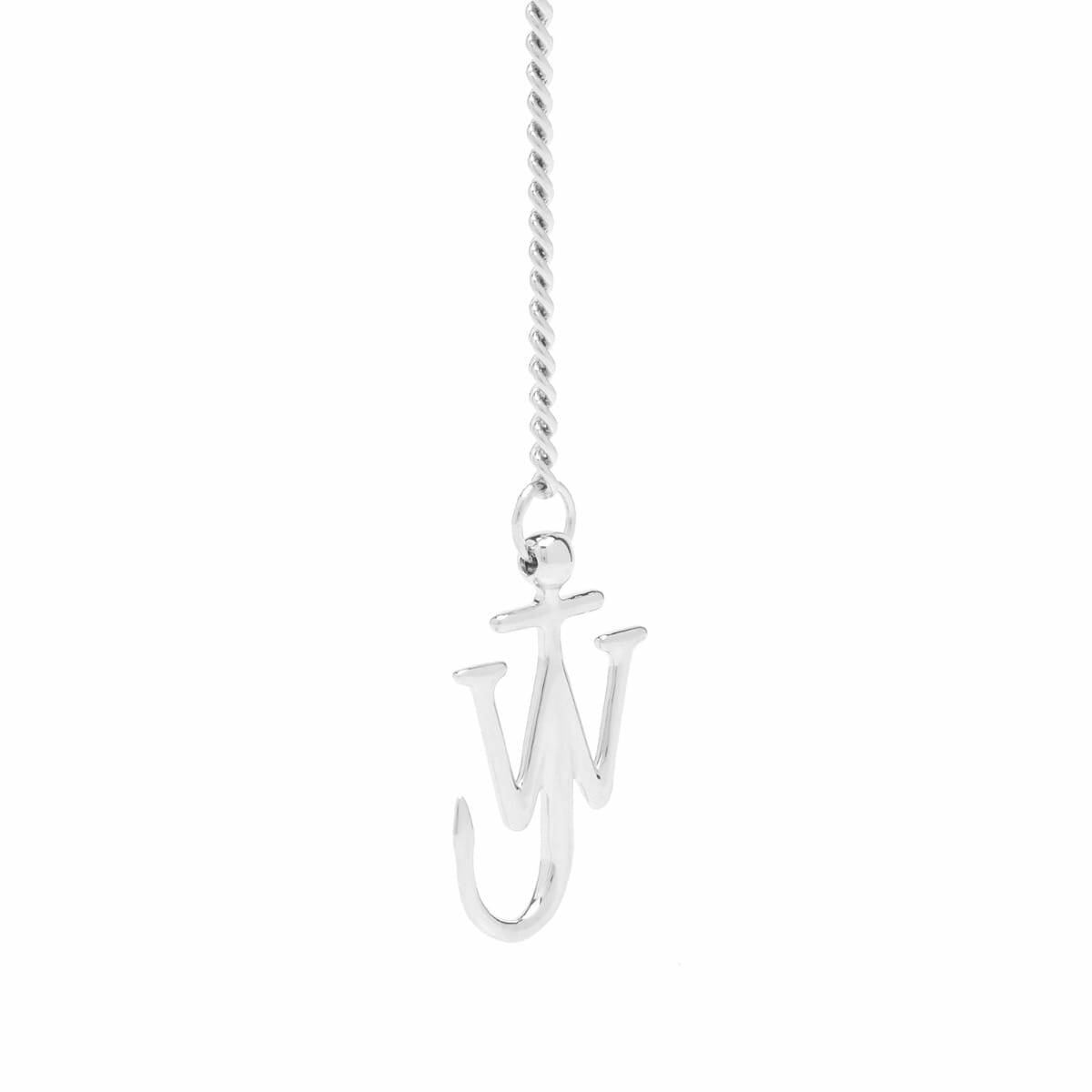 JW Anderson Women's Anchor Logo Pendant Necklace in Gold/Silver Tone JW ...
