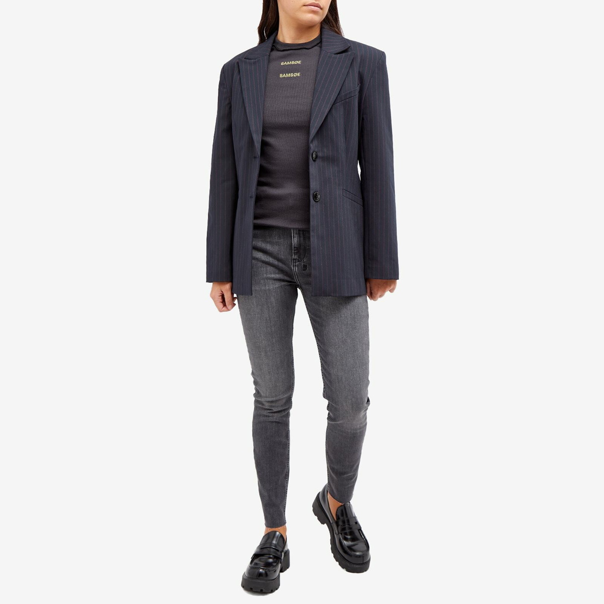 Ksubi Women's Hi N Wasted Jeans in Black Ksubi