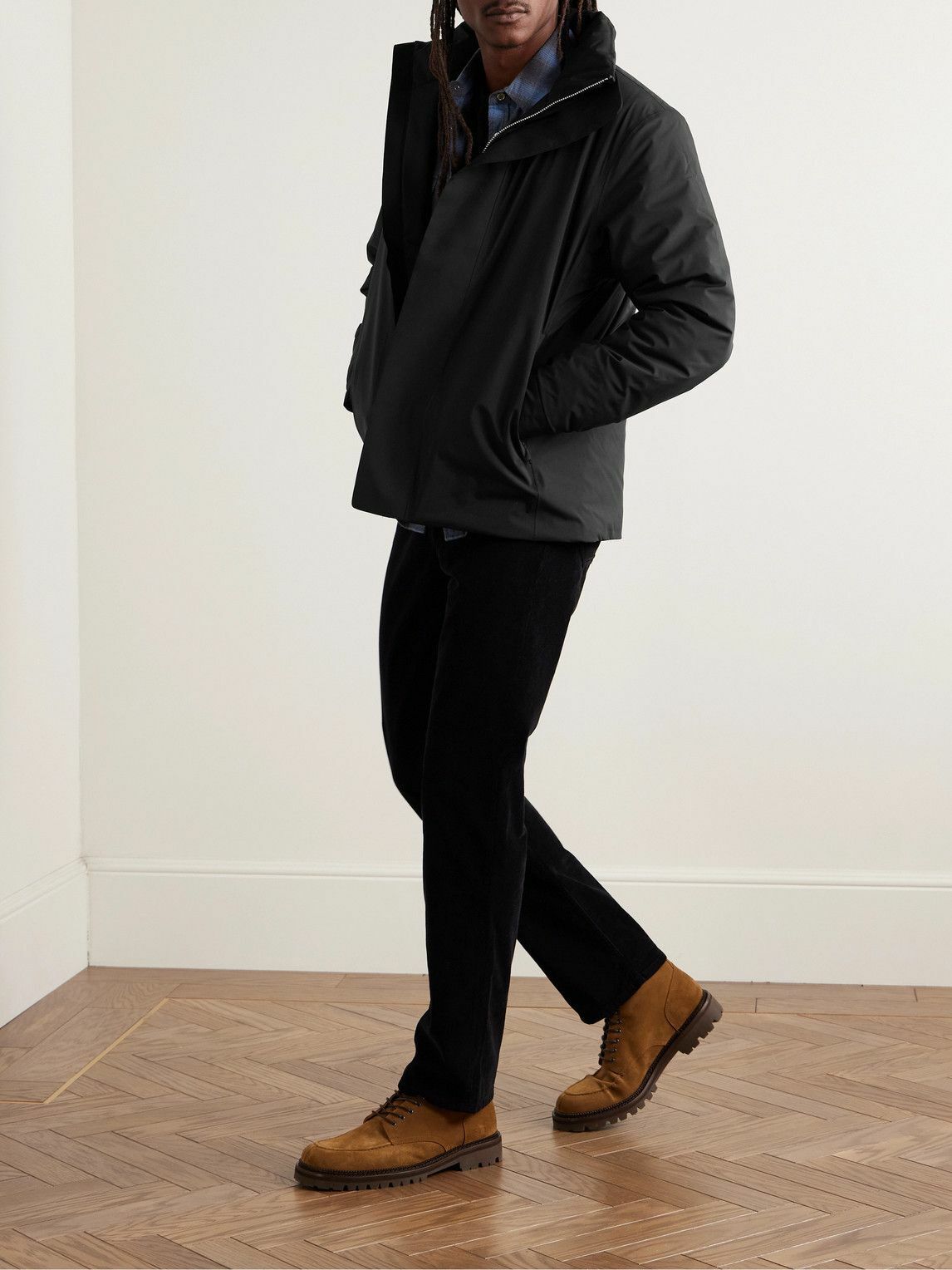 NN07 - Skipp 8181 Recycled-Shell Jacket - Black NN07