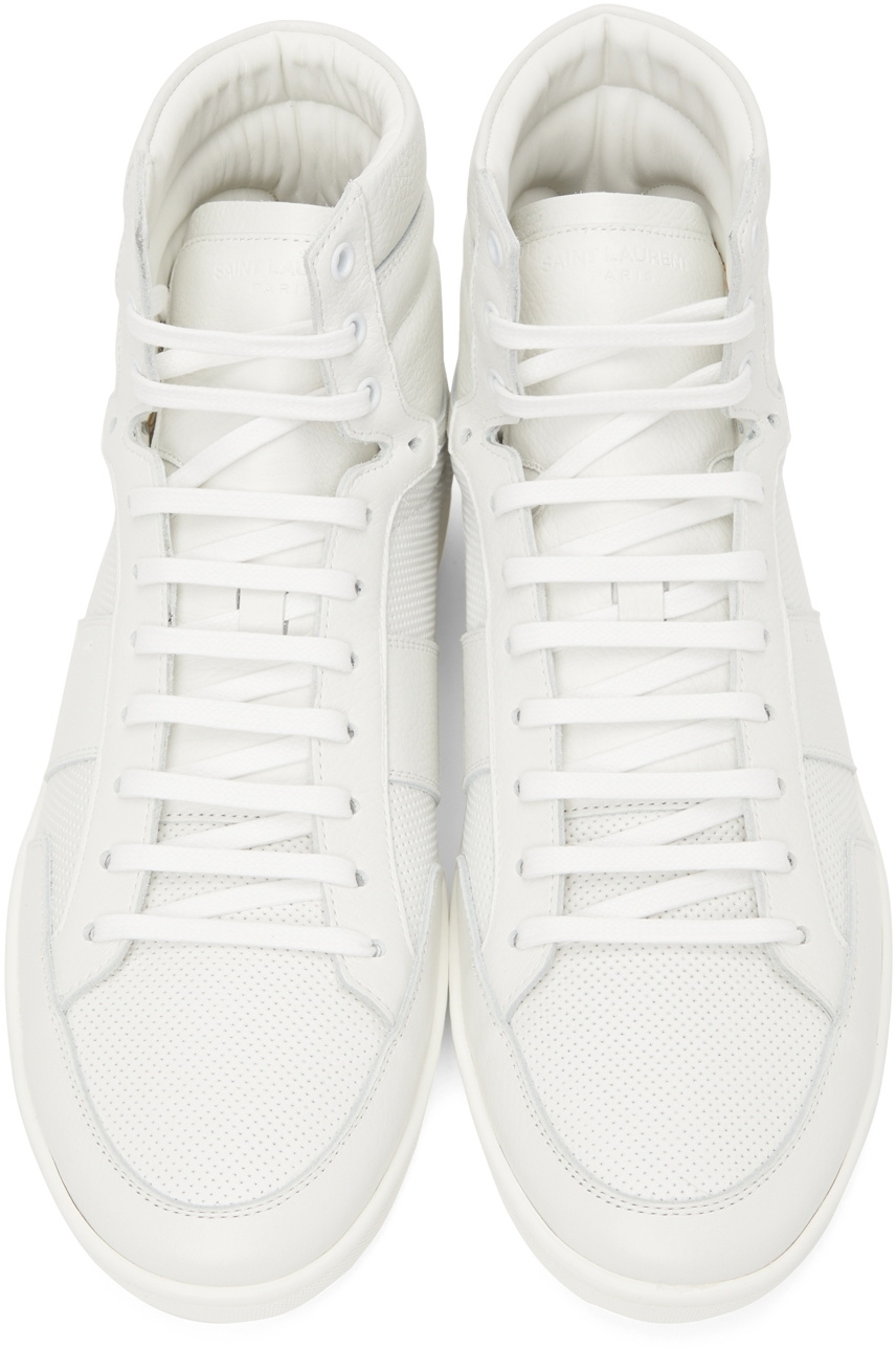 Saint Laurent White Court Classic SL/10H Sneakers Saint Laurent