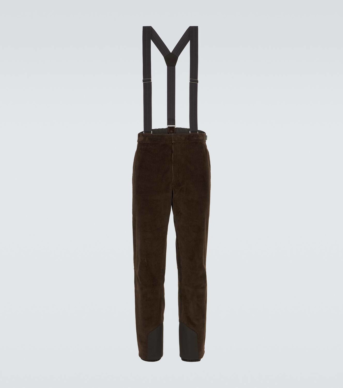 Zegna Cashmere and cotton corduroy ski salopettes Zegna