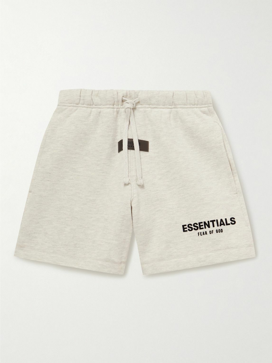 Fear of God Essentials Kids - Logo-Flocked Cotton-Blend Jersey ...