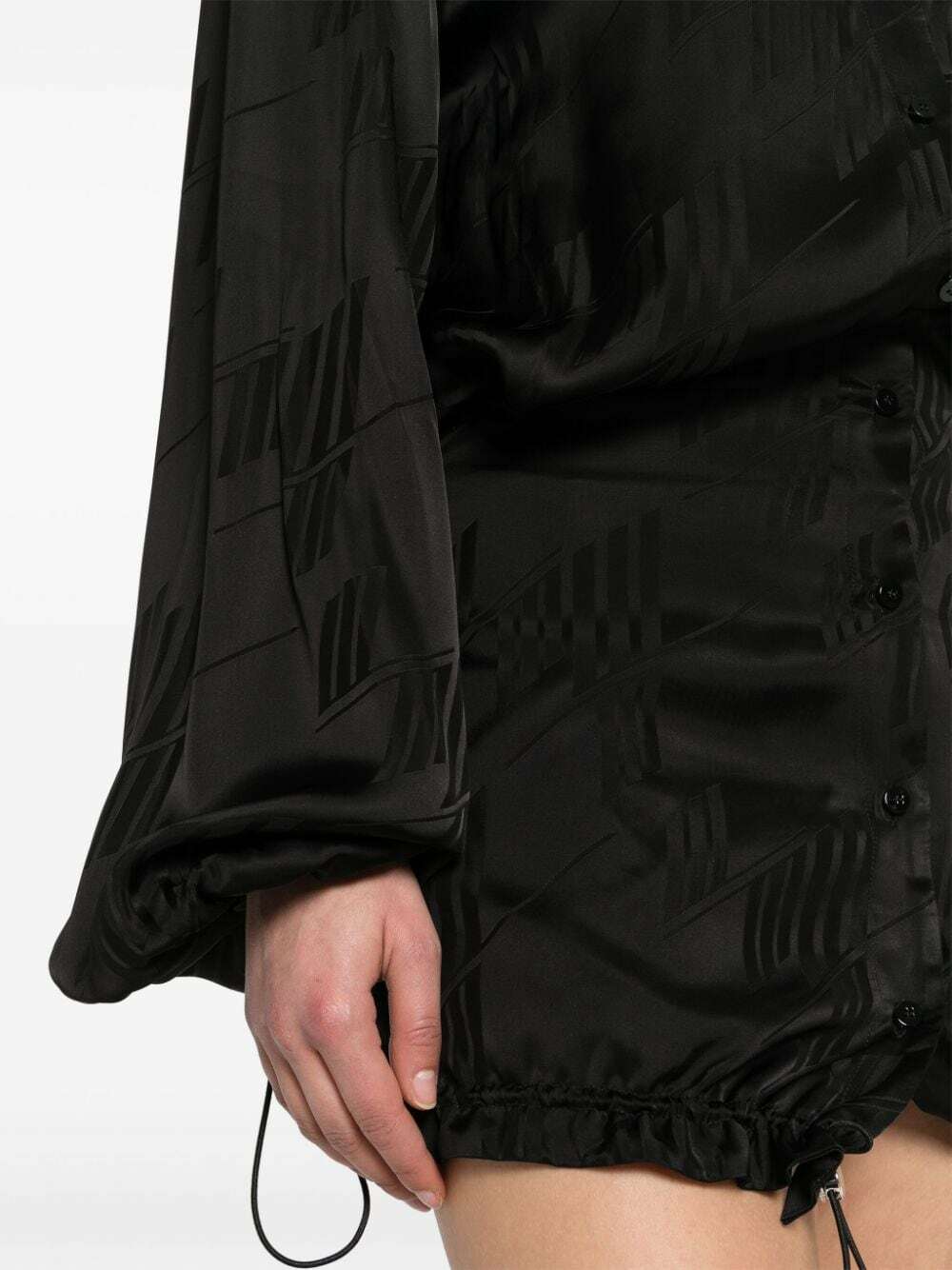 THE ATTICO - Logo Mini Dress The Attico