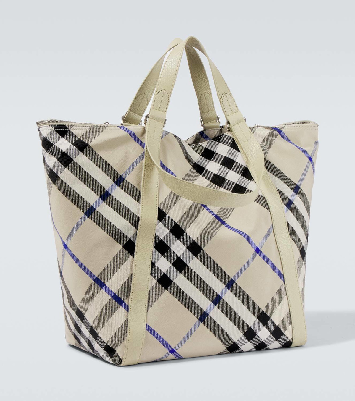 Burberry Burberry Check Large jacquard tote bag Burberry