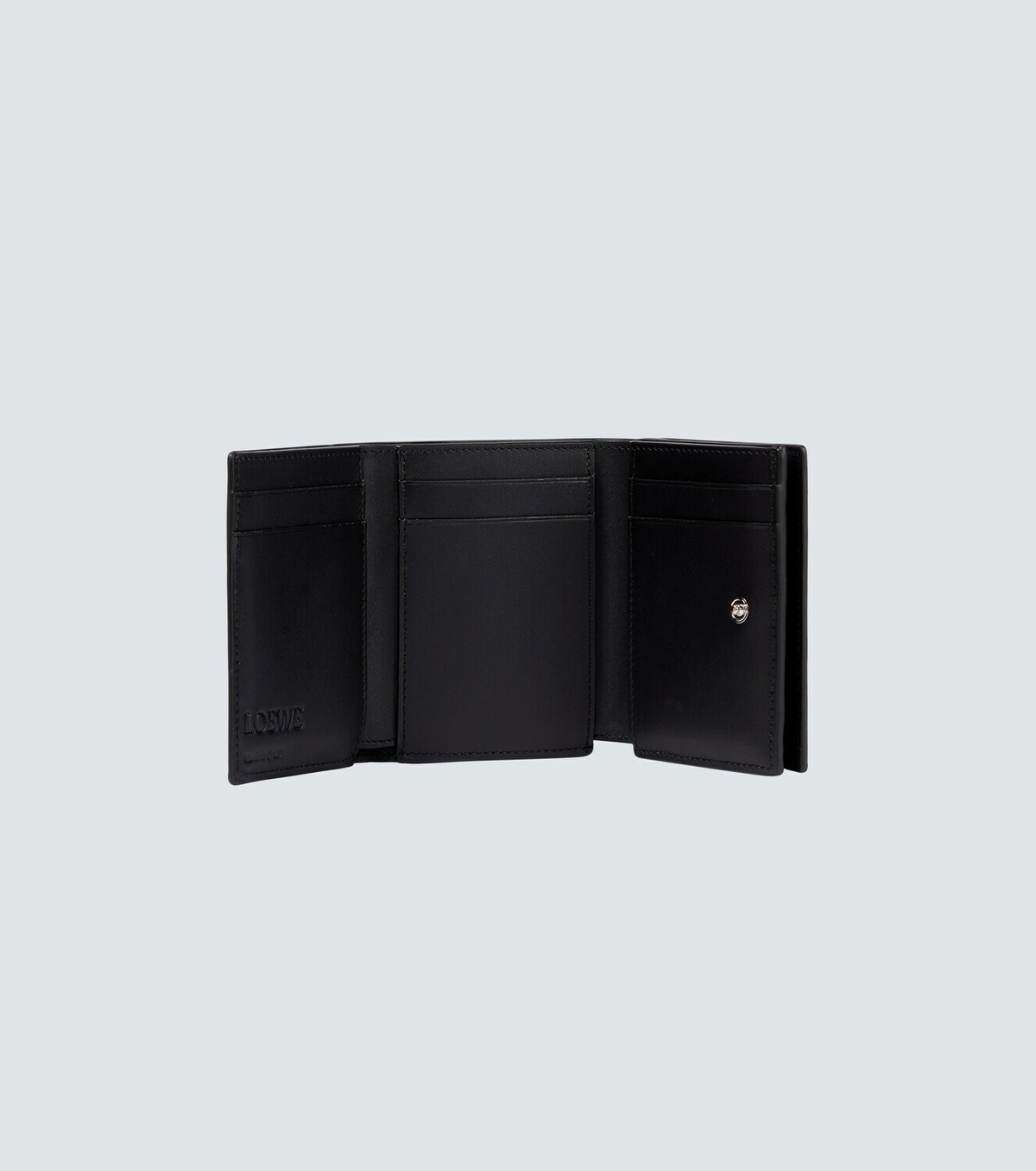 Loewe - Grained leather trifold wallet Loewe