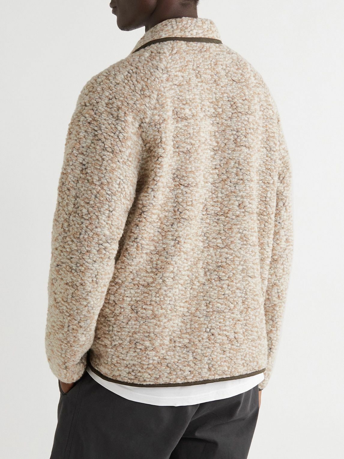 YMC - Beach Fleece Shirt Jacket - Neutrals YMC