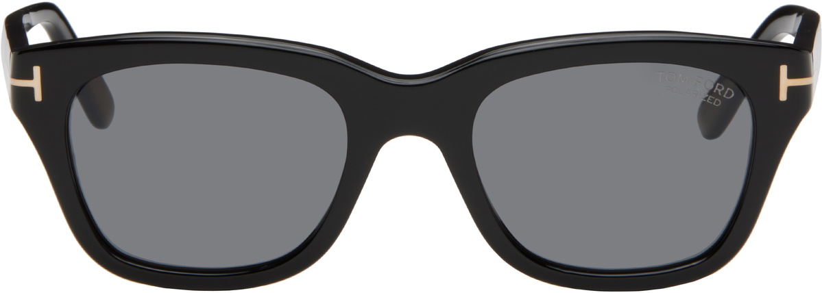 TOM FORD Black Polarized Snowden Sunglasses TOM FORD