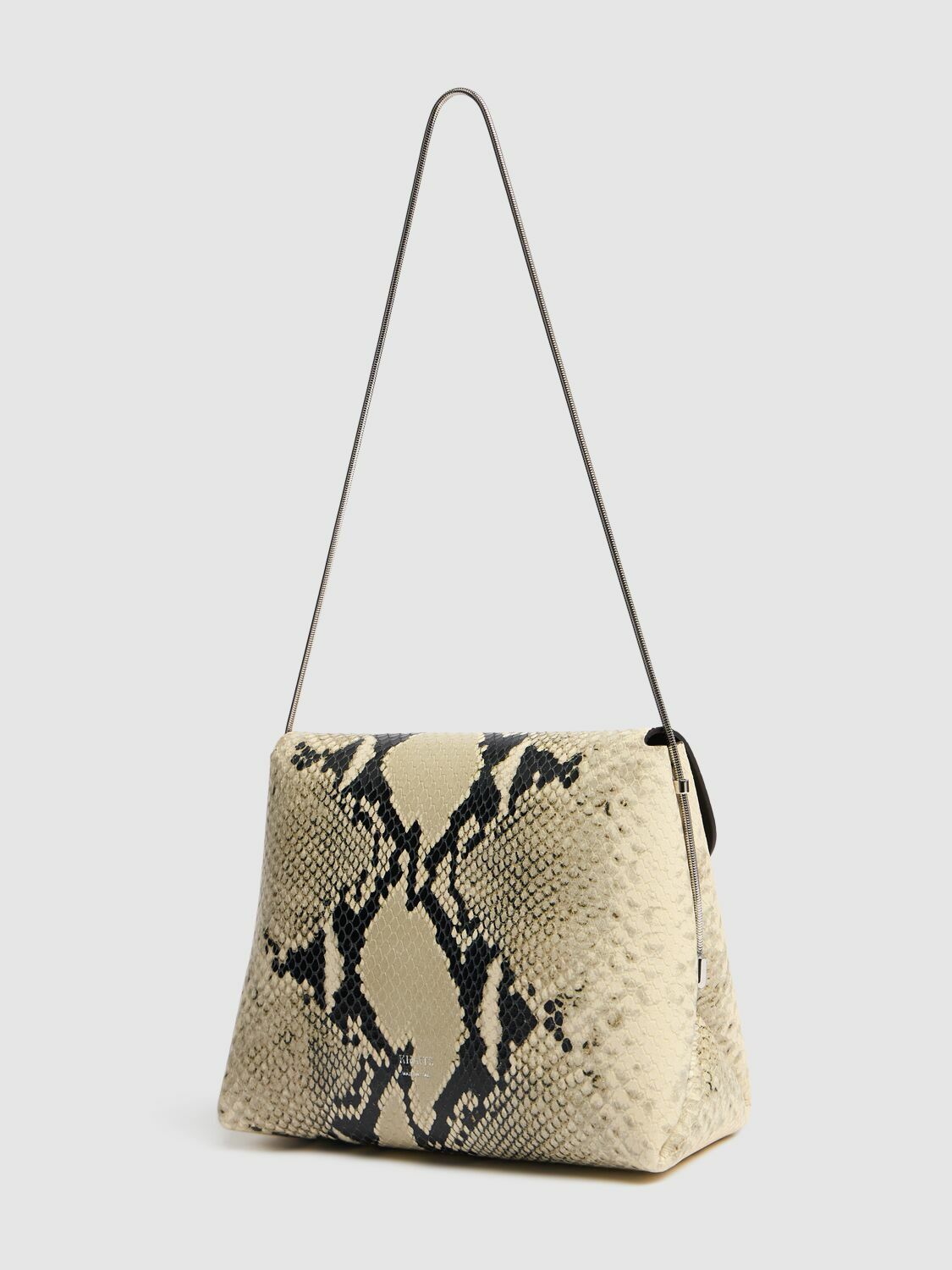 KHAITE Bobbi Python Embossed Leather Bag Khaite