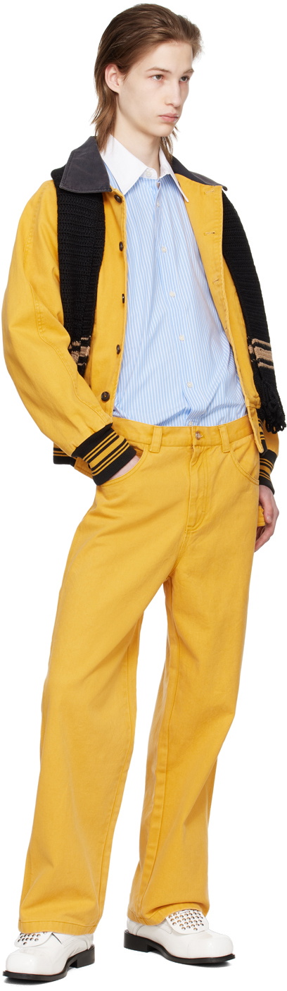 Bode Yellow Banbury Jacket Bode