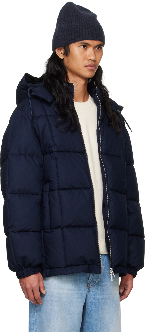A.P.C. Navy Kyle Puffer Jacket A.P.C.