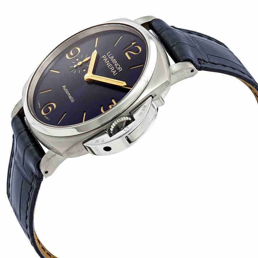 Panerai Luminor Automatic Blue Dial Mens Watch PAM00729 Panerai