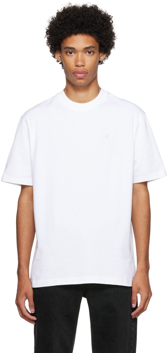 Axel Arigato White Organic Cotton T-Shirt Axel Arigato
