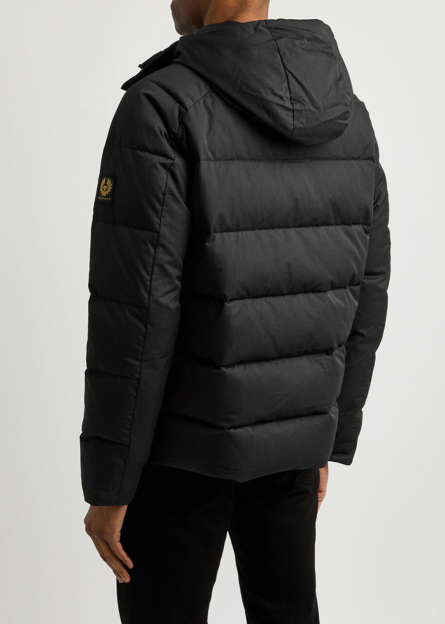 Belstaff Apex Quilted Shell Jacket Black Belstaff