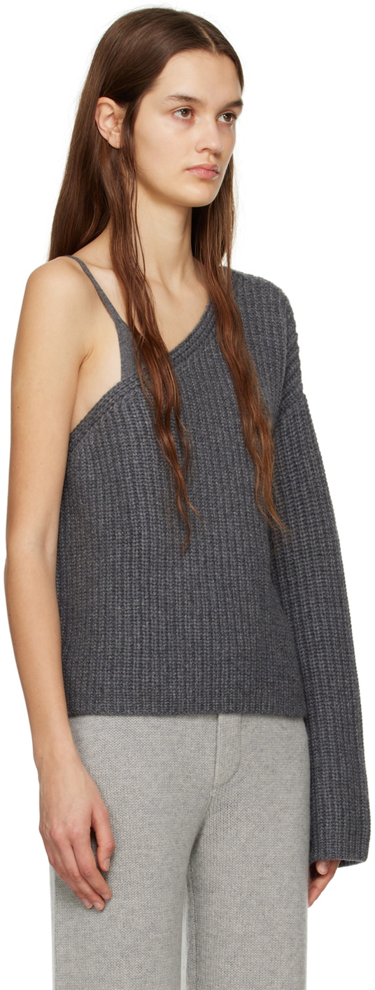 LISA YANG Gray 'The Margit' Sweater Lisa Yang