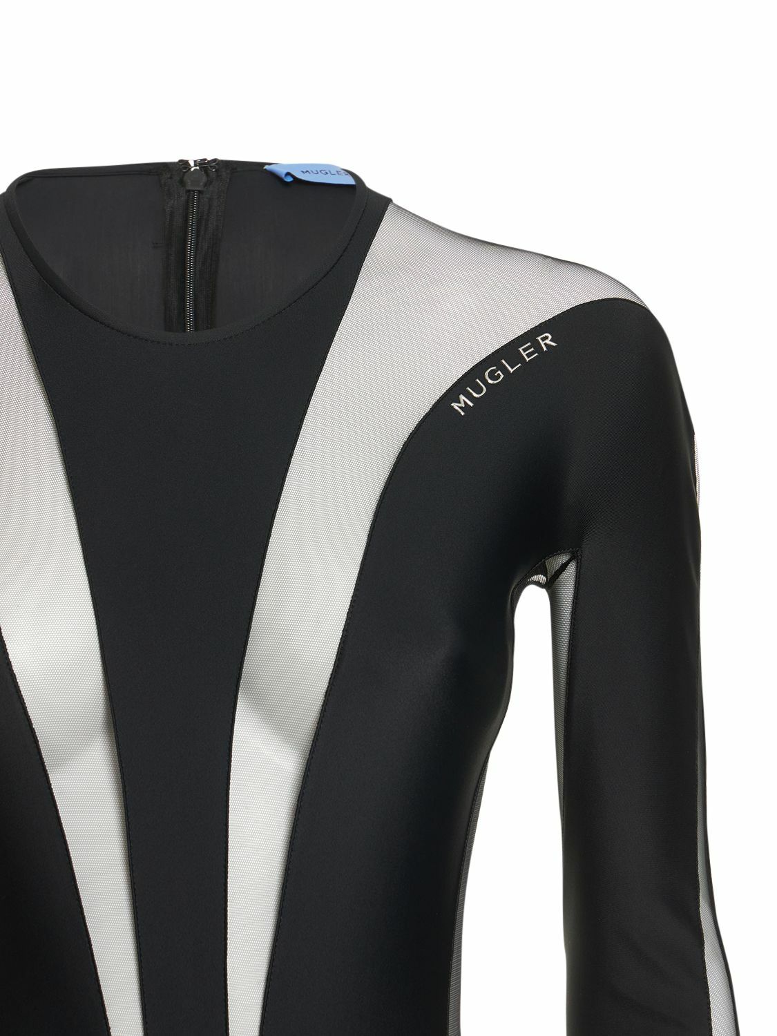 MUGLER - Sport Mesh Bodysuit Mugler