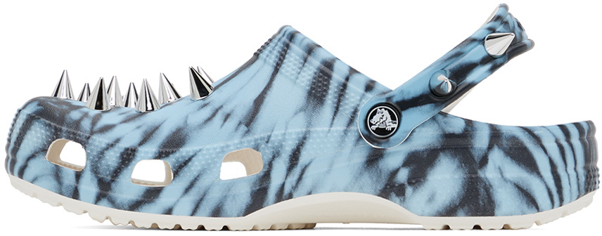 Crocs Blue & Black Rebel Rebel Clogs Crocs