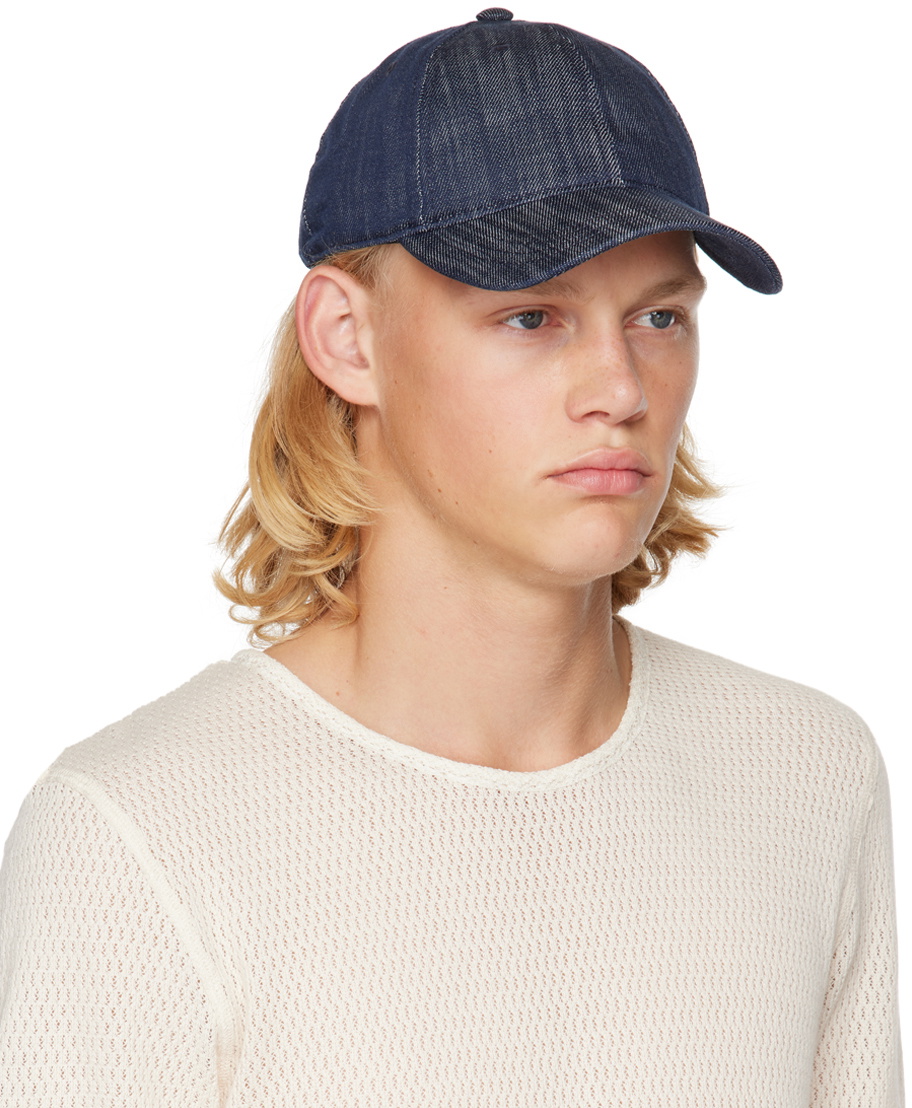 Our Legacy Navy Forever Blue Drape Cap Our Legacy