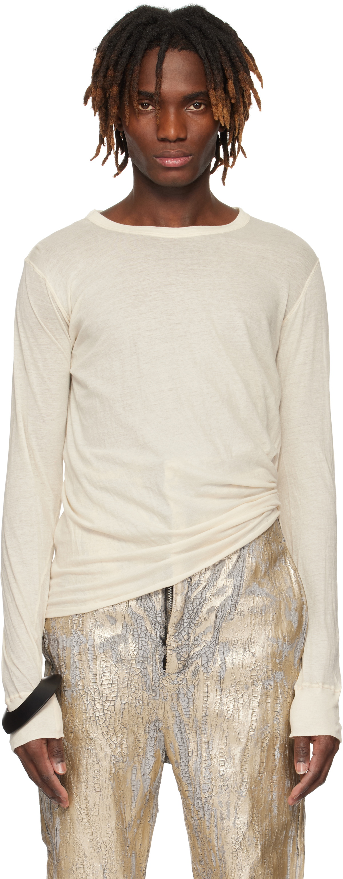 Rick Owens Off-White Hollywood Basic LS T-shirt Rick Owens
