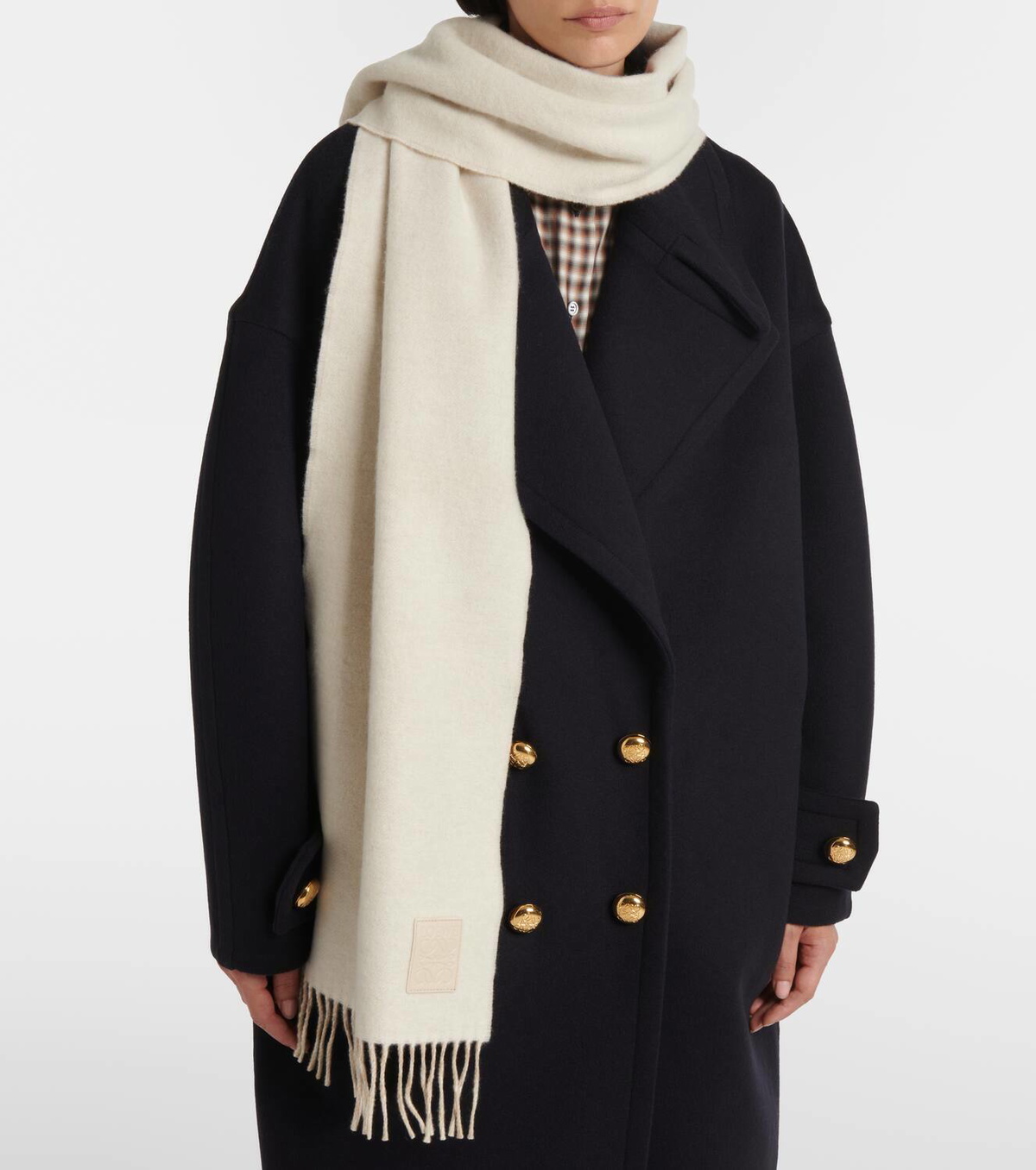 Loewe Wool and cashmere scarf Loewe