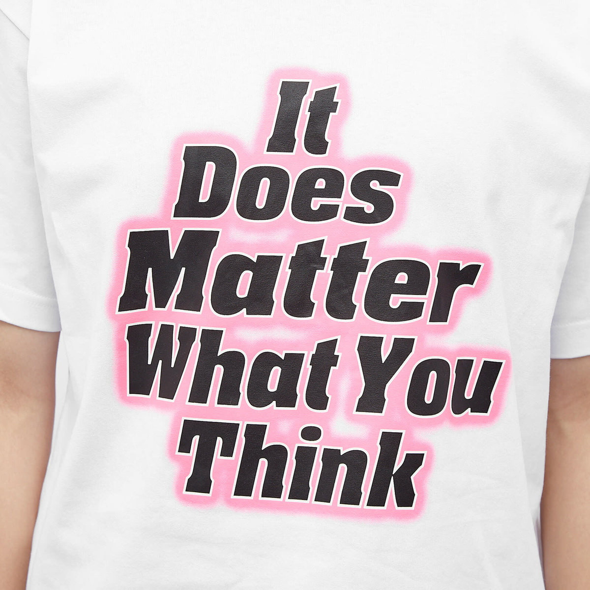 Patta Men's It Does Matter What You Think T-Shirt in White Patta